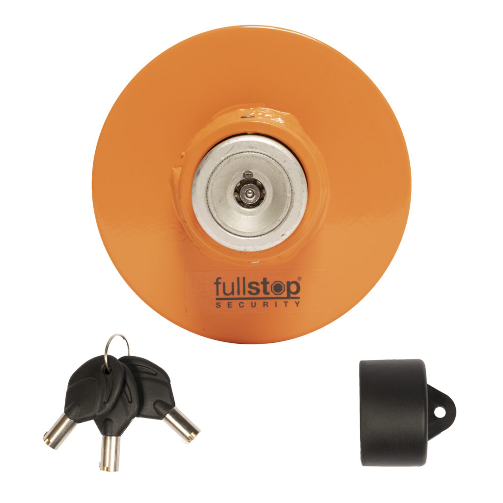 Saracen Eyelett (FHL050) trailer hitch lock from Fullstop Security