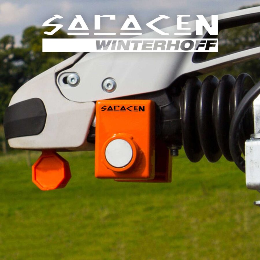 Twin axle caravan security • Fullstop Security