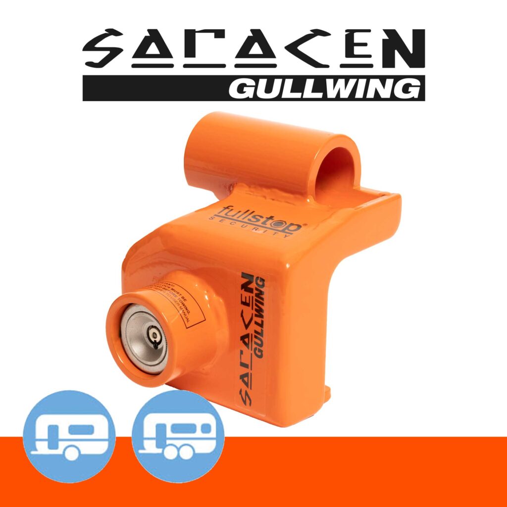 Saracen Gullwing (FHL555) hitch lock from Fullstop Security